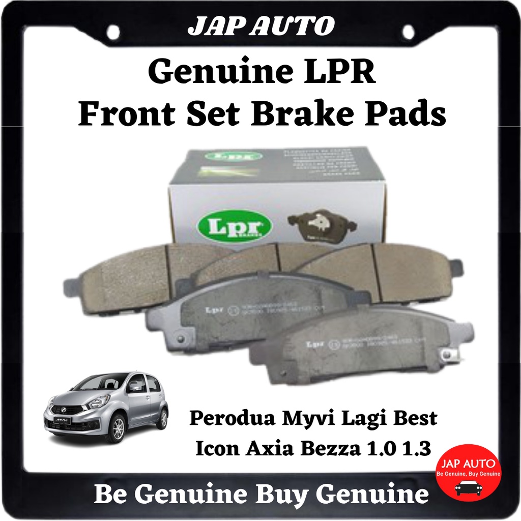 Perodua Myvi Lagi Best Icon Axia Bezza 1.0 1.3 - Genuine LPR Front Set ...