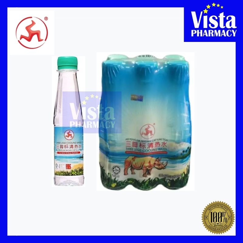 [EXP : 11/2026] Three Legs Cooling Water / Air Penyejuk Badan Cap Kaki ...