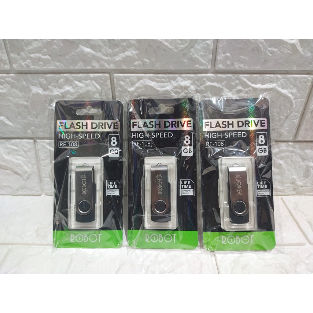 Original 8GB RF108 Robot Flashdisk, New Packaging | Shopee Malaysia
