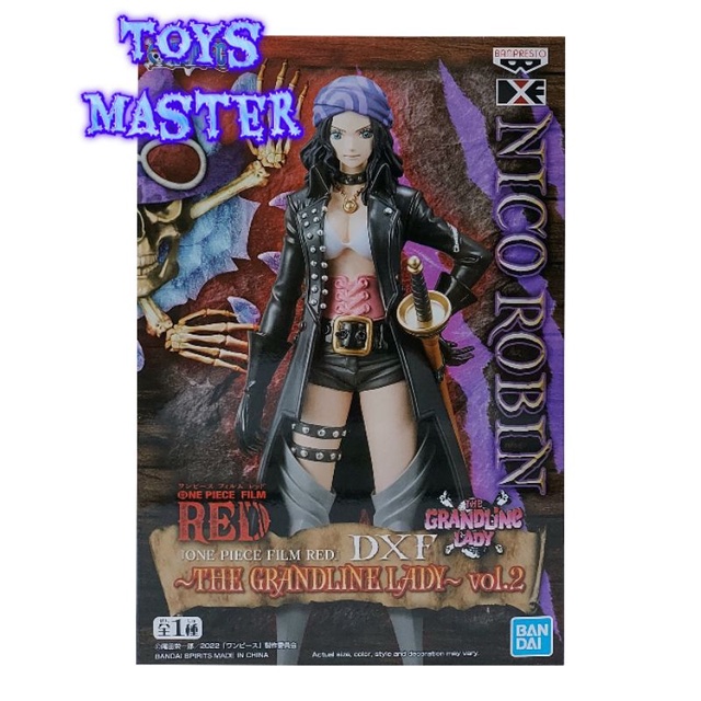 Banpresto One Piece Film Red DXF The Grandline Lady Vol.2 Nico Robin Figure | Shopee Malaysia