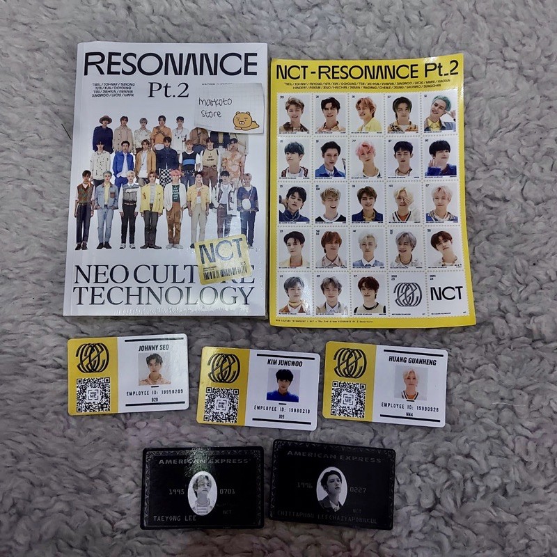 (Sealed) Nct 2020 RESONANCE PART 2 ALBUM Front VERSION | Shopee Malaysia