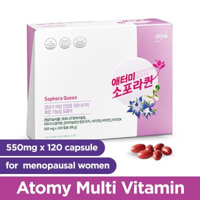 Atomy Sophora Queen 120 softgels (66 g) / Sophora Queen Multi Vitamin ...
