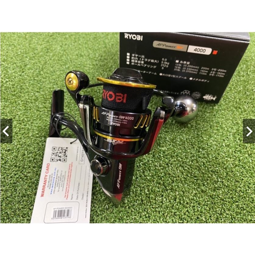 Ryobi AP Power SW reel with 1 Year warranty Ap Power SW4000 SW5000 SW8000 SW10000 Spinning reel ...