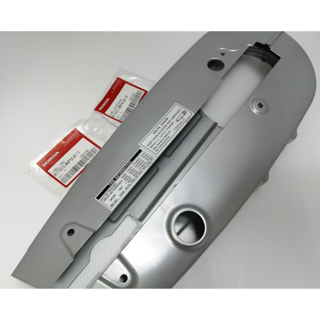 HONDA EX5 DREAM CHAIN CASE (SILVER)/100% ORI (INCLUDE 2 PIECES STICKER ...
