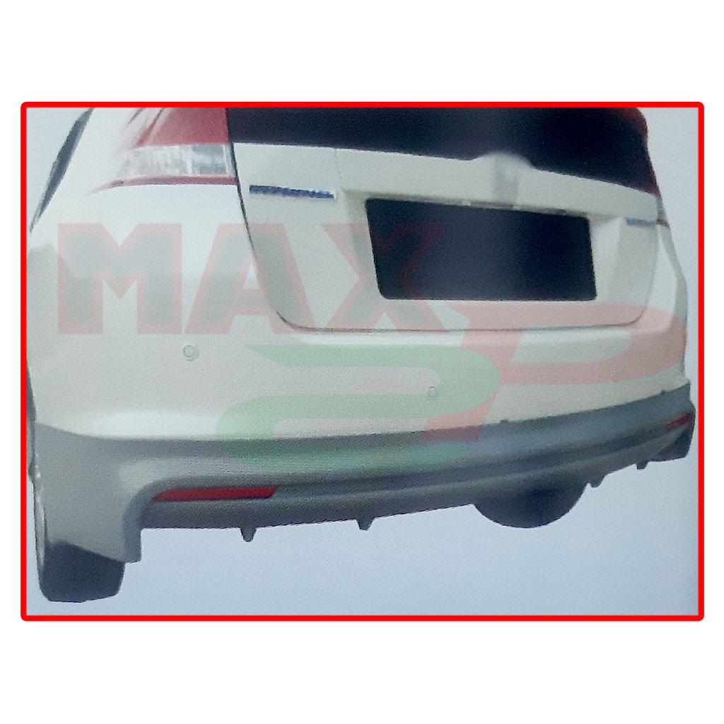 Honda Insight (2011) MG Style Rear Back Skirt Skirting Bumper Lower Lip ...
