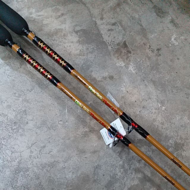 SHAKESPEARE UGLY STIK TIGER LITE JIGGING 5'10"& 6'3"ft BC multiplier ...