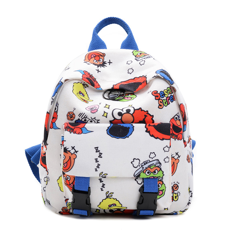 Trendy Seasame Street Elmo kaws Backpack Bag Korea Korean Style ...