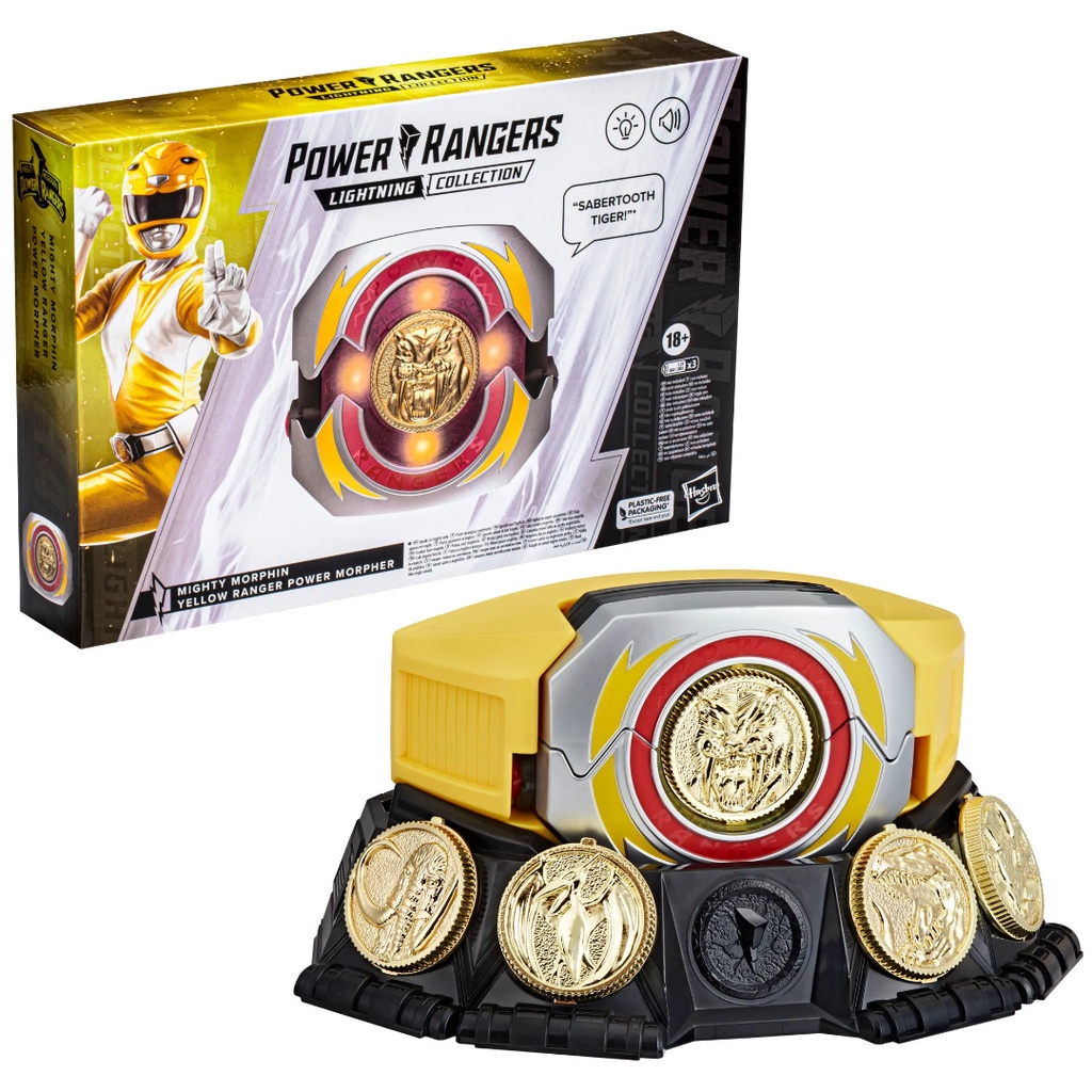 Power Rangers MMPR Yellow Ranger Morpher | Shopee Malaysia