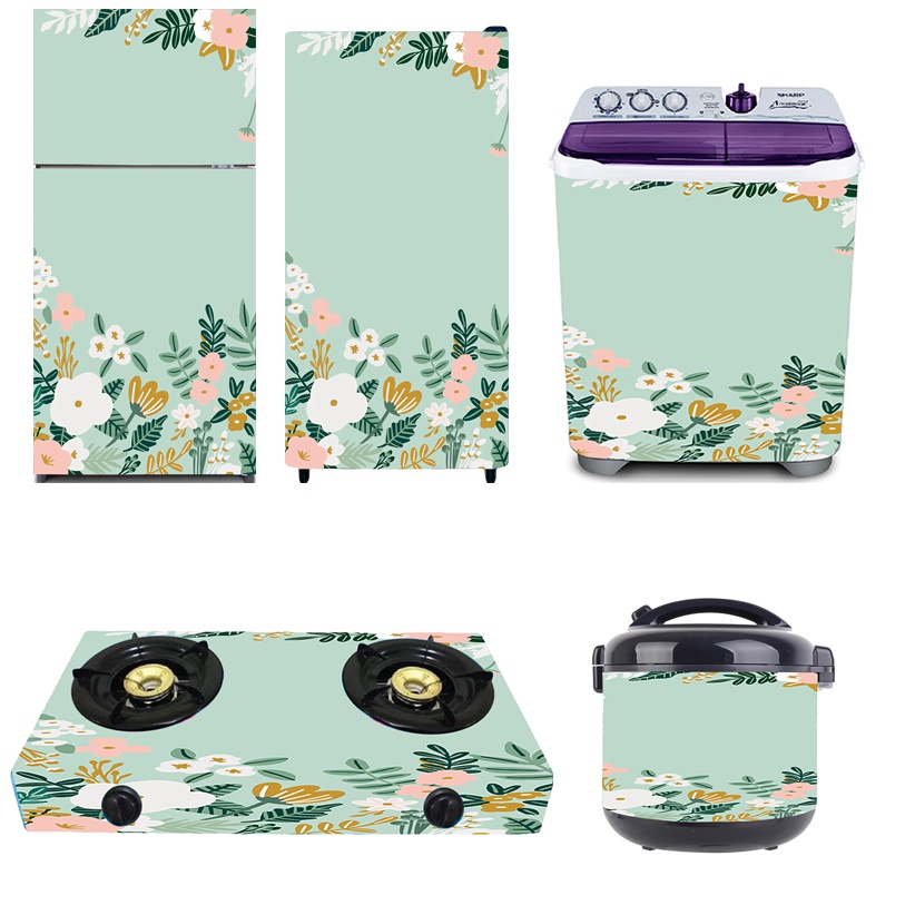 MESIN 1-door Refrigerator Sticker/2-Door Refrigerator/2-Door ...