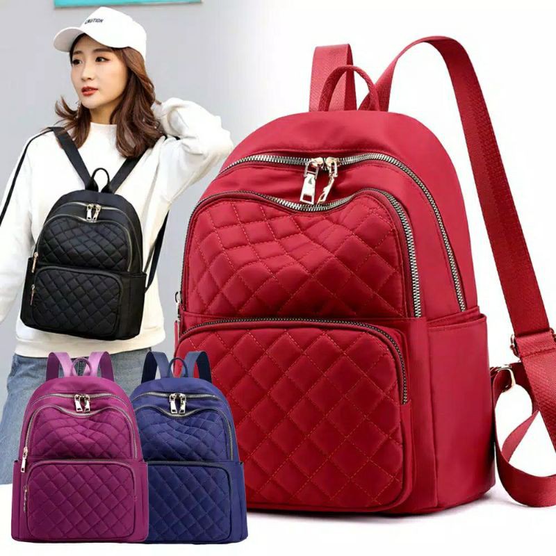 MERAH HITAM Tuguafamily - CHIBAO MULTIFUNCTIONAL BACKPACK FOR MEN/WOMEN ...