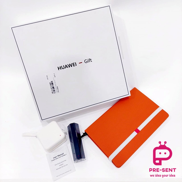 Huawei Gift Box (Note Book, Wiper, Micro Cable) | Shopee Malaysia