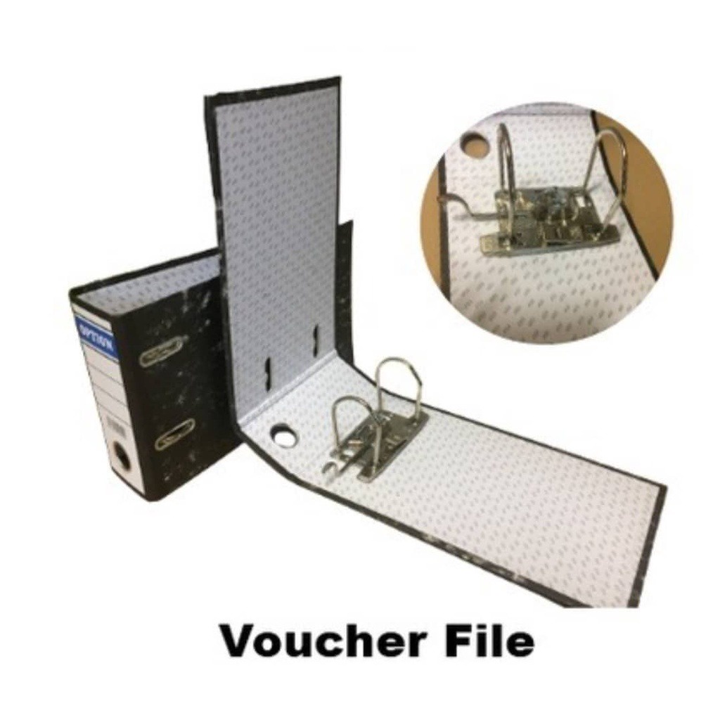 ABBA File Insert Binder File 2D Ring File Hard Cover Arch File Voucher ...