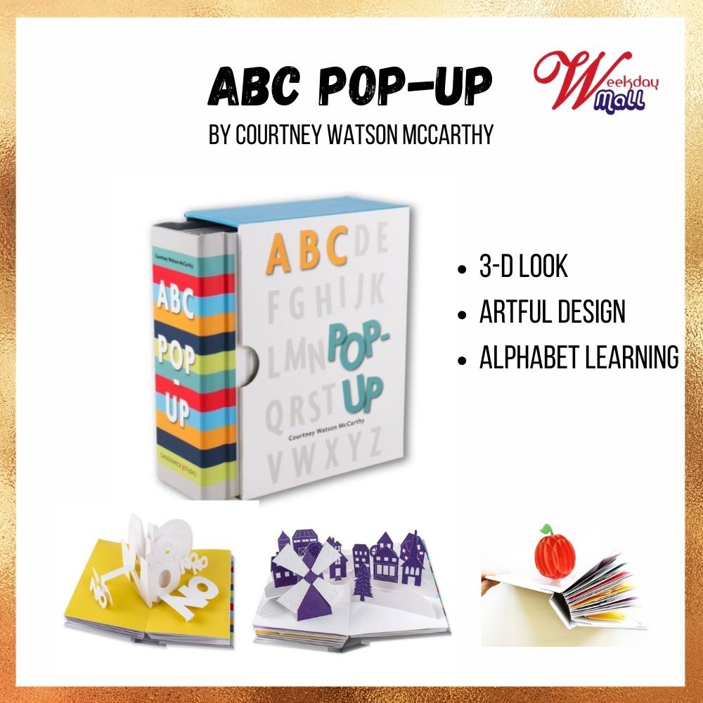 ABC Pop-Up Book for Children Early Learning Alphabet Kids Book | Shopee ...