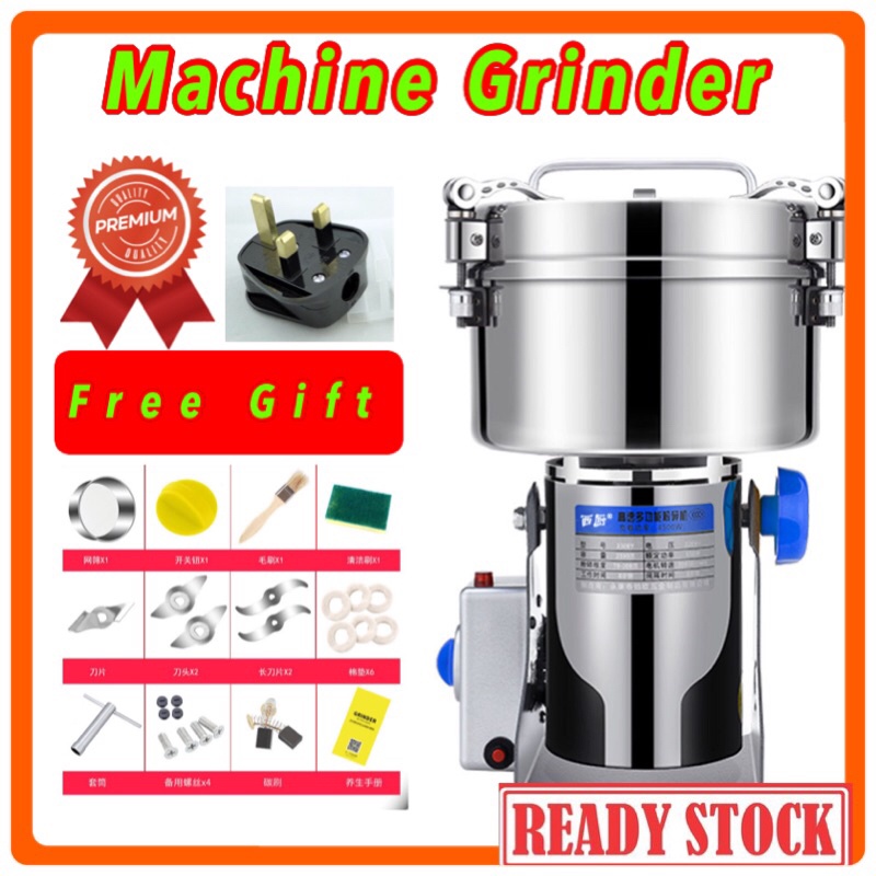 Heavy Duty Grinder Model 2500g #Dry Grinder #Dry Crusher #Powder ...