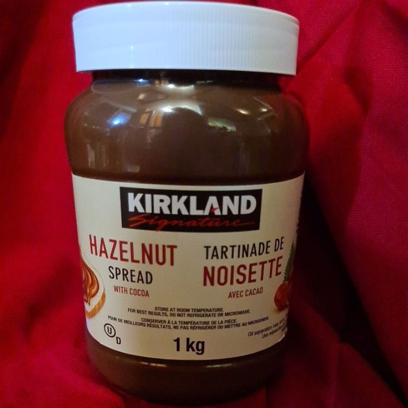 Kirkland Hazelnut Spread With Cocoa 1 Kilogram(January 2026) | Shopee ...
