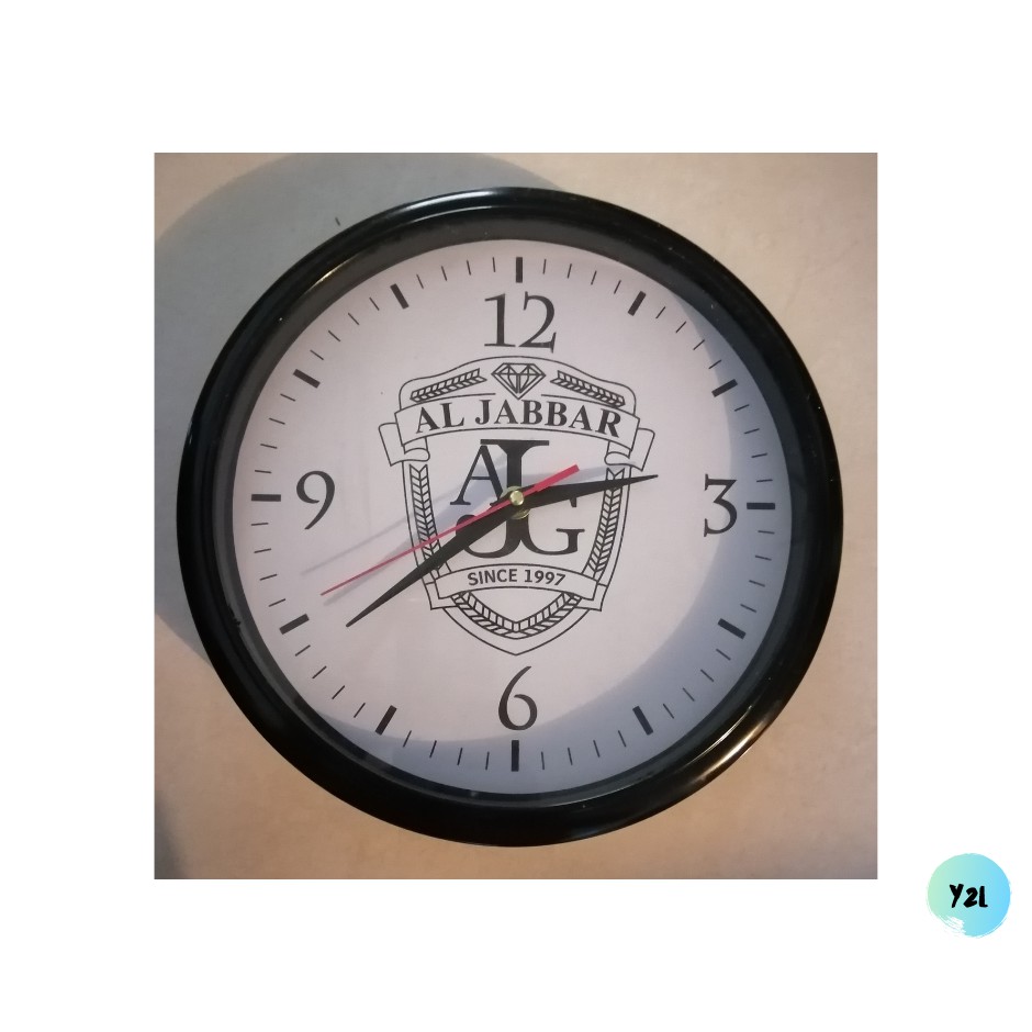 Glass Wall Clock_Jam Dinding Cermin | Shopee Malaysia