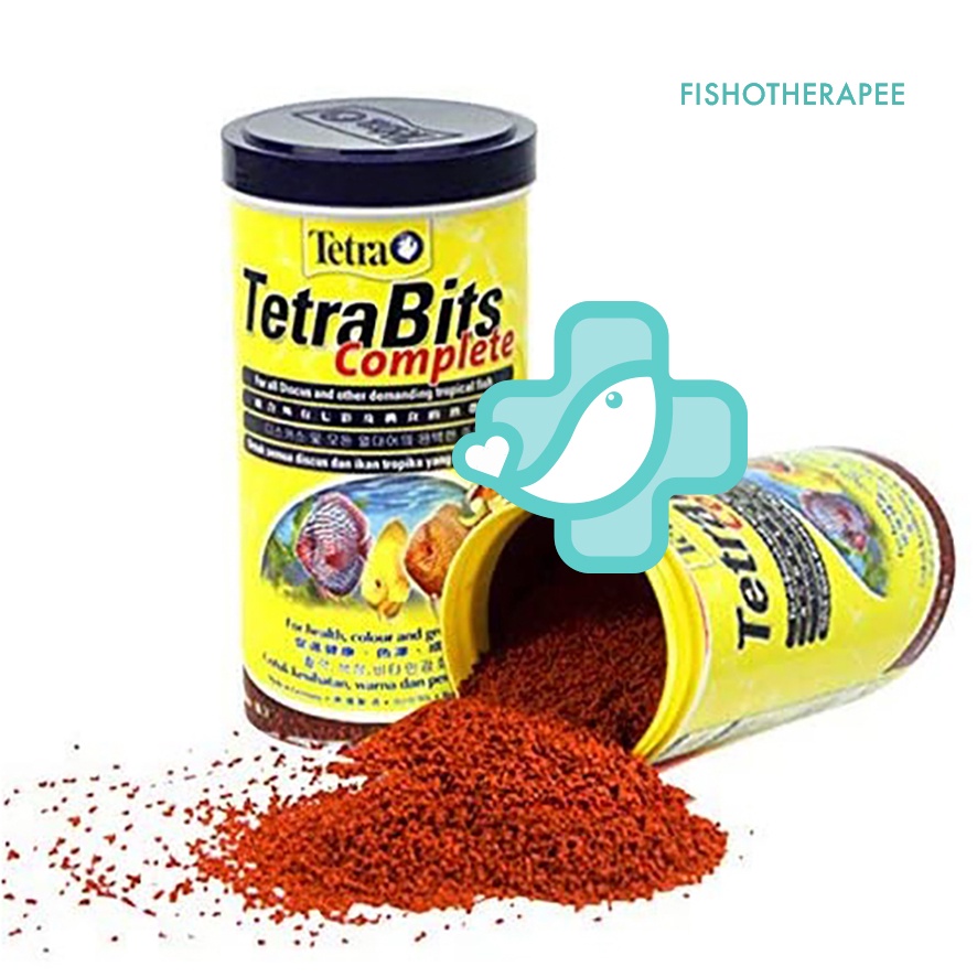 Tetra Bits Complete 93g 300g Discus Tropical Fish Food Granules Pellets ...