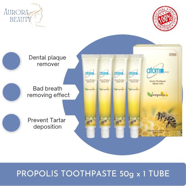 ATOMY Korea Propolis Toothpaste 50g x 1 Tube | Shopee Malaysia