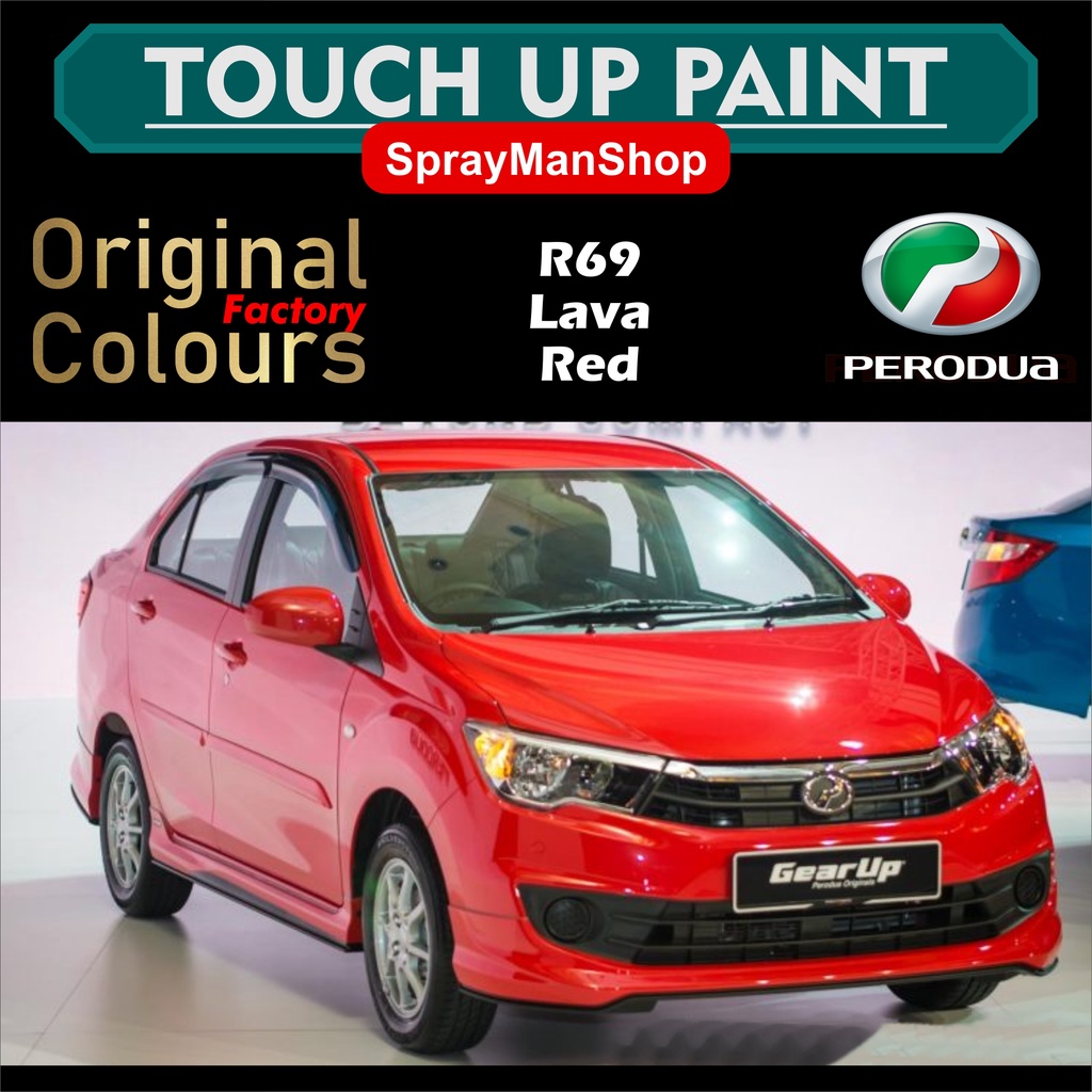 Perodua Bezza Spray Paint For Touch Up All Original Factory Colours ...