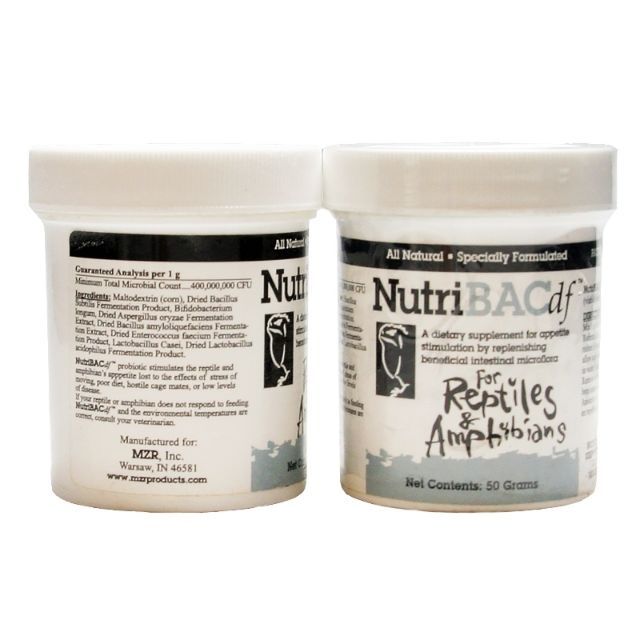 US imported NUTRIBAC BAC reptile Dietary supplement reptiles amphibians ...