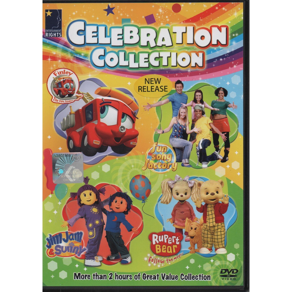 DVD Celebration Collection : Finley The Fire Engine - Fun SOng Factory ...