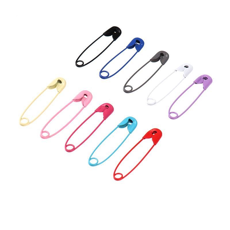 20 pcs Safety Pin Hijab Brooch Pin Baby Pin Lampin Bayi Travel Pin Box ...