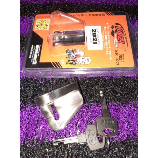 Motorcycle locker dics rim lock 🔥 original Kozi 💯 | Shopee Malaysia