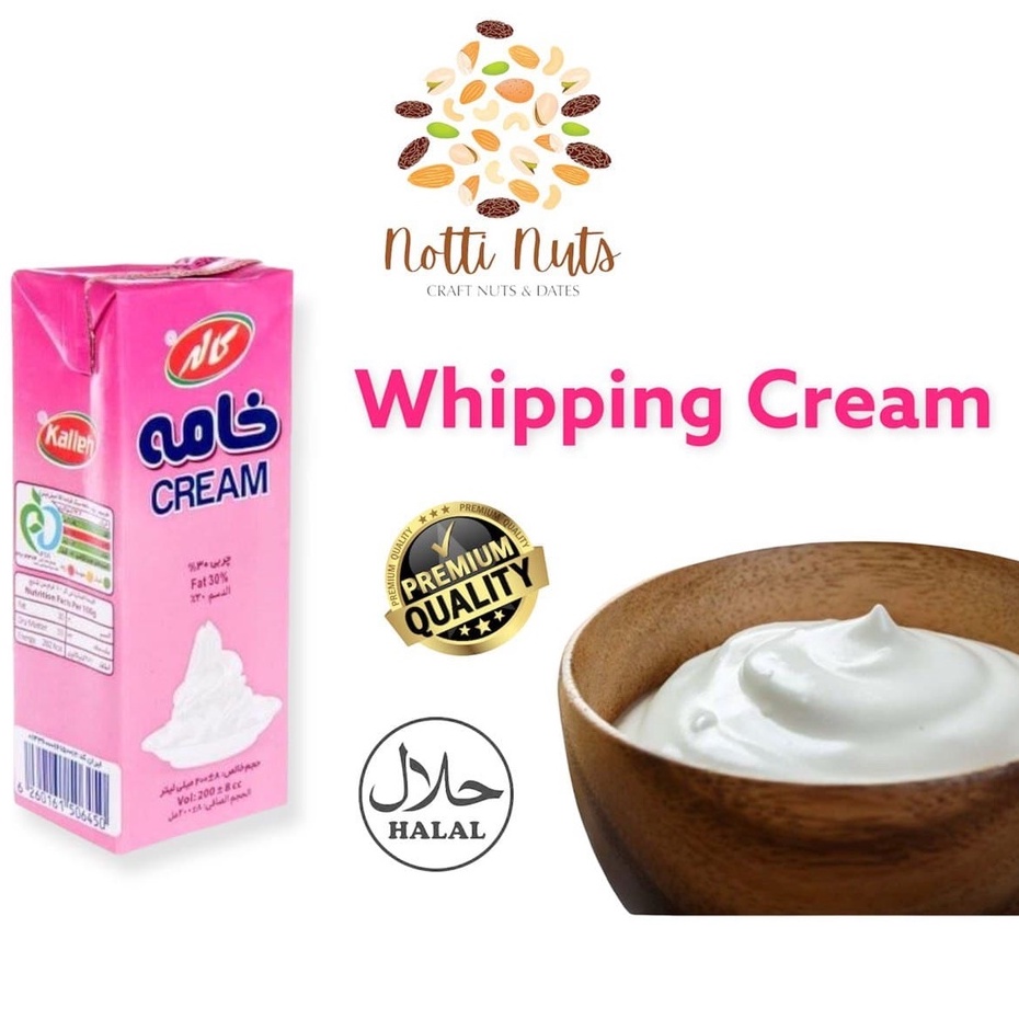 💖 UHT WHIPPING CREAM ( KALLEH ) BAKING 200ML KRIM | Shopee Malaysia