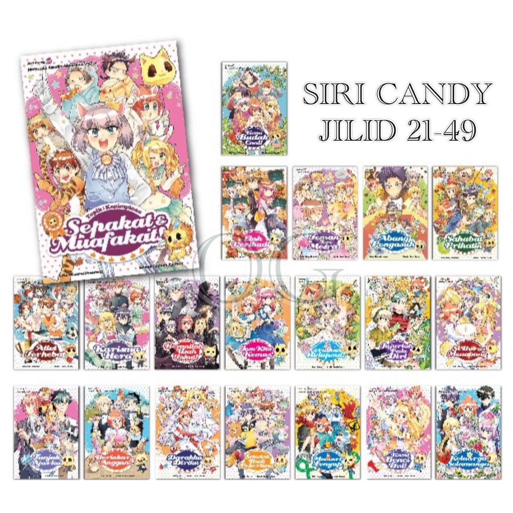 [OG] SIRI CANDY JILID 21-66 GEMPAK STARZ | Shopee Malaysia