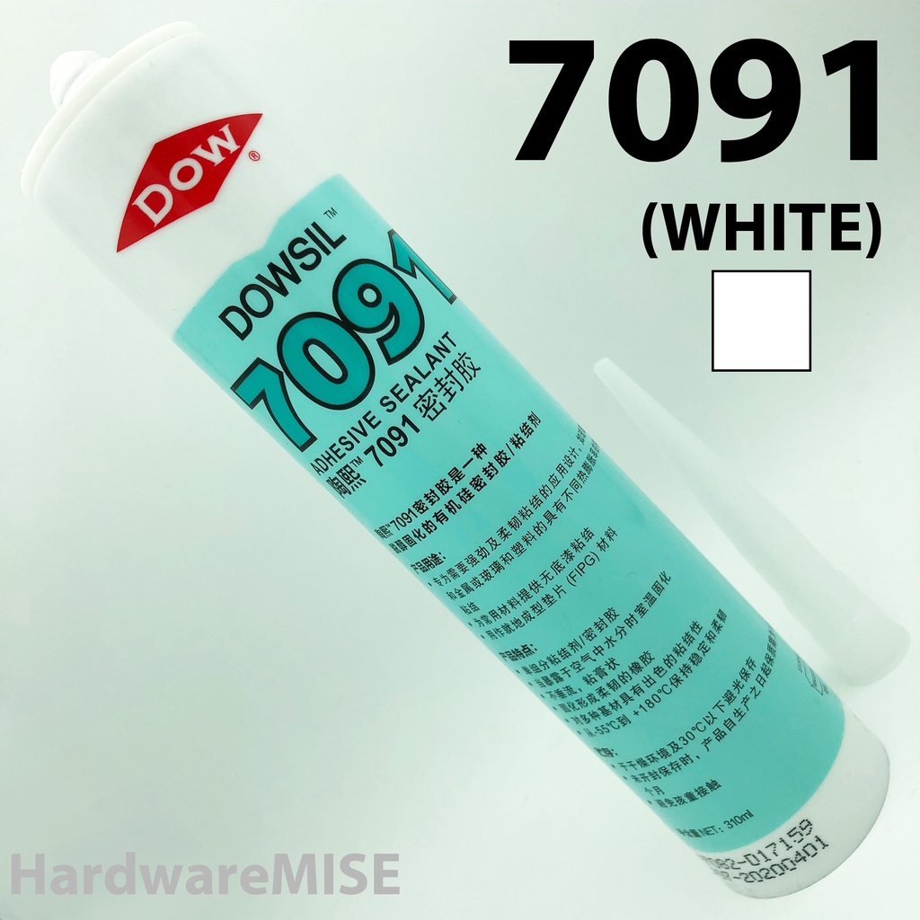 Dowsil 7091 Adhesive Sealant 310ml White Color by Dow Corning | Shopee ...