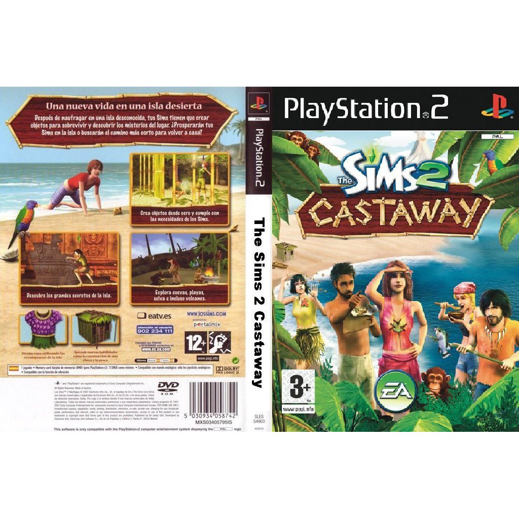 The Sims 2 Castaway (CD Games PS2) | Shopee Malaysia