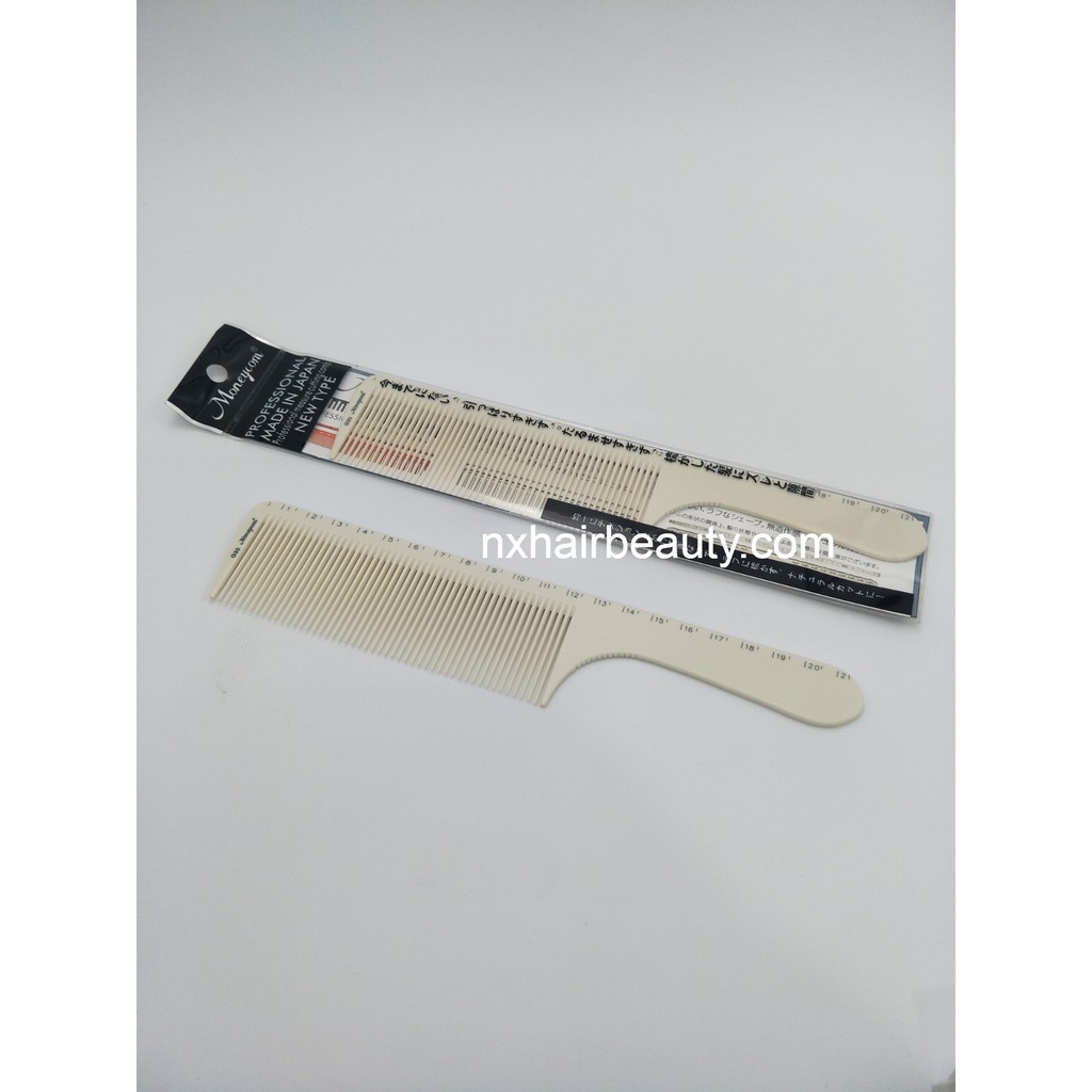 Y8 Antistatic Measure Hair Comb Metal Tail Comb Cutting Comb (19 types ...