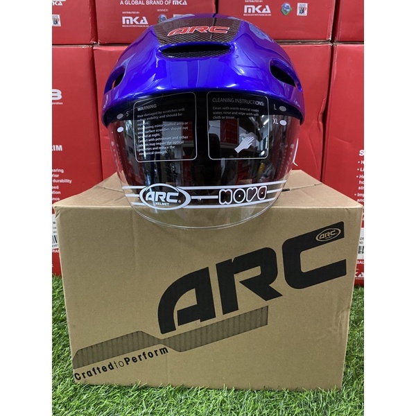 ORIGINAL ARC AF6 HELMET HALF CUT (60CM SIZE L) 100% ORIGINAL | Shopee ...