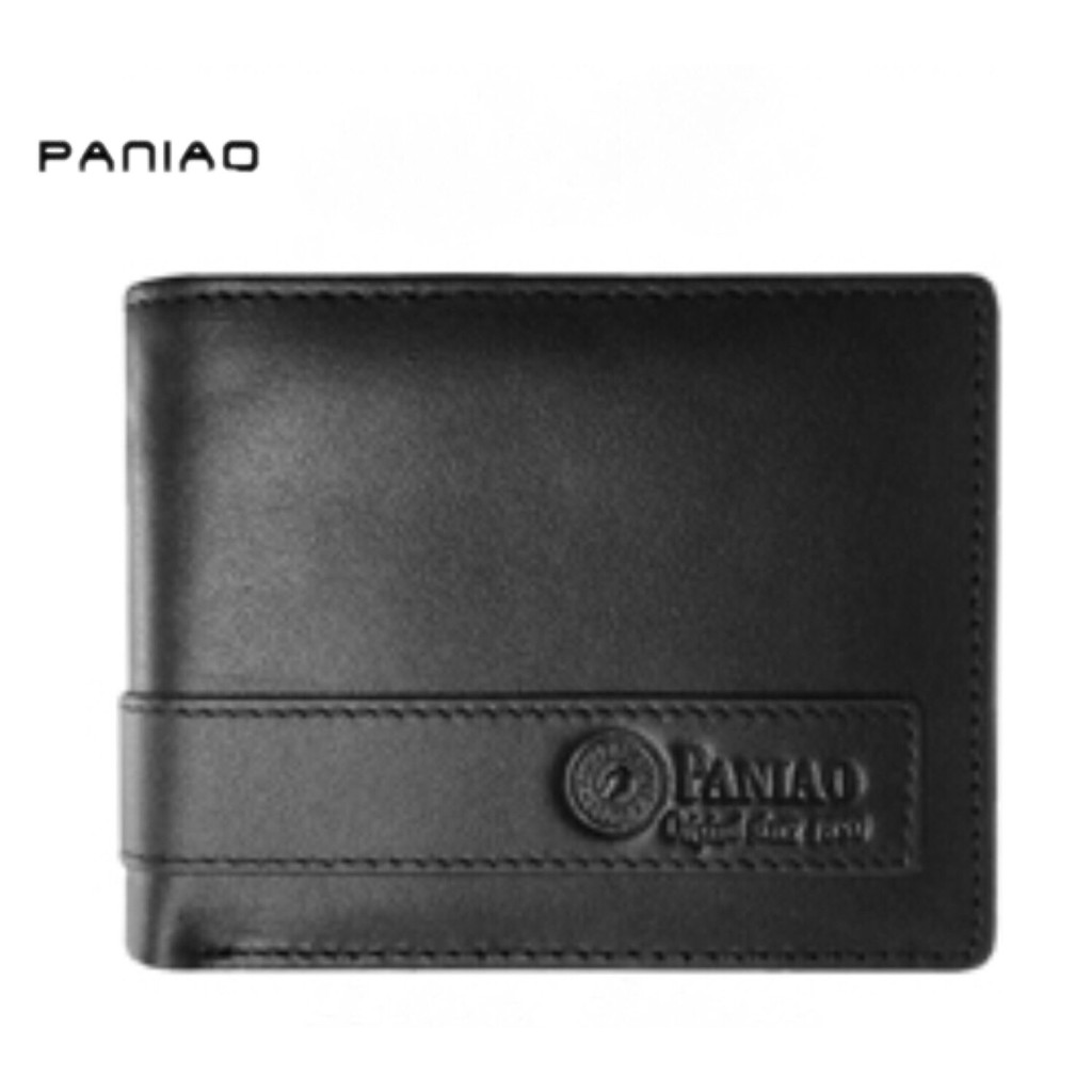 Ready Stock!! Classic Fashion Genuine Leather Men Short Wallet Original ...