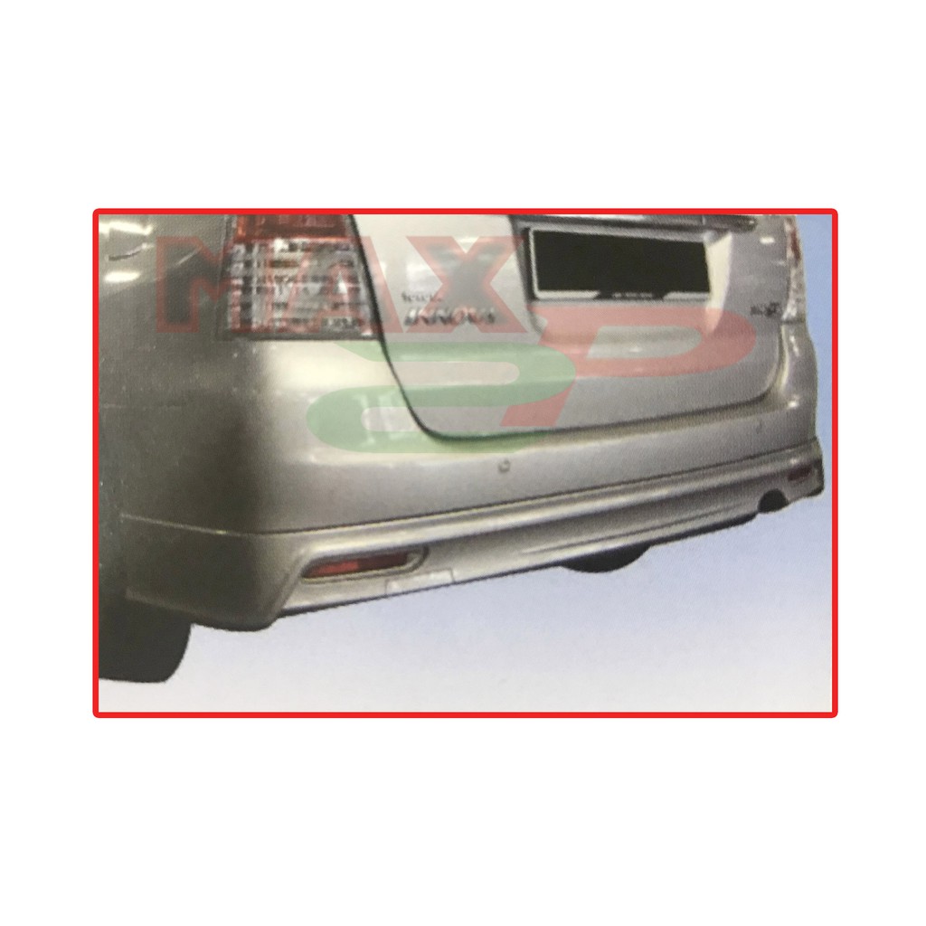 Toyota Innova 1st Gen (2008 Model ONLY) OEM Rear Back Bumper Skirt ...