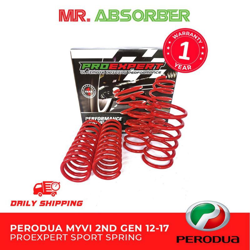 (MYVI 1ST GEN / MYVI LAGI BEST / ICON / MYVI 2018) - PROEXPERT SPRING ...