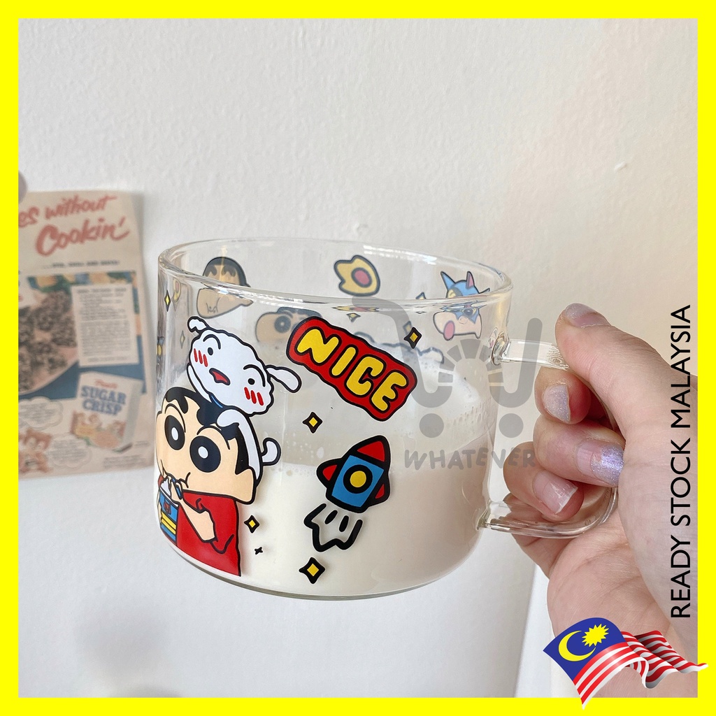 Crayon Shin Chan Mug 蜡笔小新 Ceramic Cup Korean Style | Shopee Malaysia