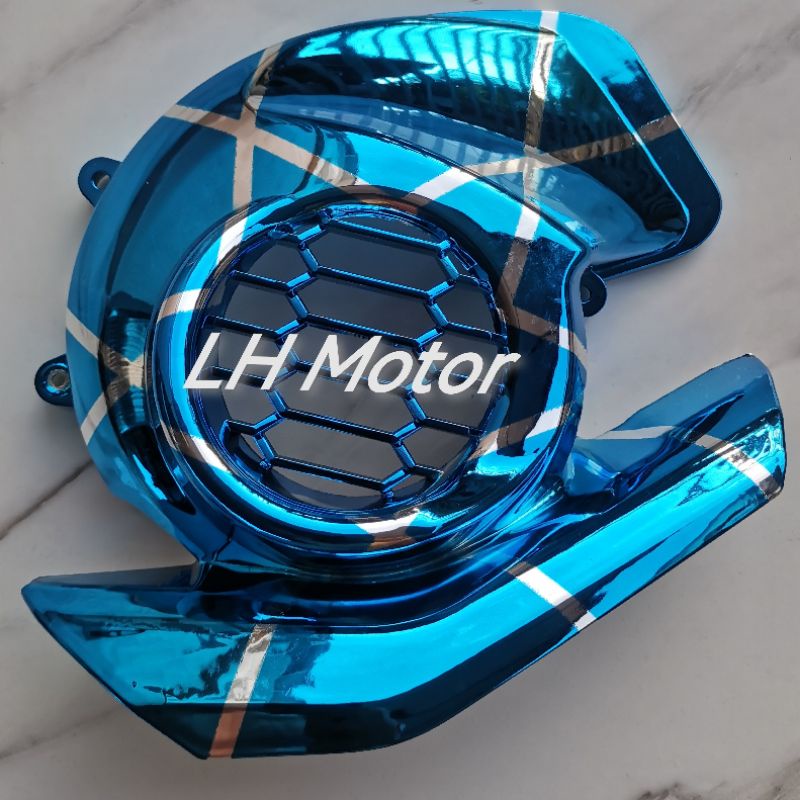 Yamaha🌟 Ego Avantiz/ Ego Solaris 🌟Magnet Cover Blue | Shopee Malaysia