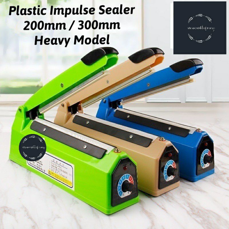 Duty Plastic Impulse Sealer Machine Laminated Poly Bag Packaging ...