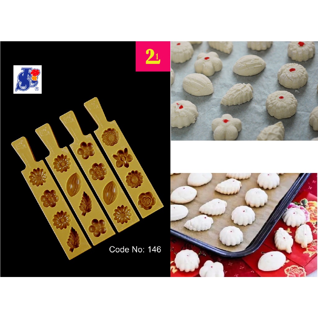 SL No. 146 Acuan Kuih Bangkit/ Acuan Putu Kacang Mould Plastic | Shopee ...