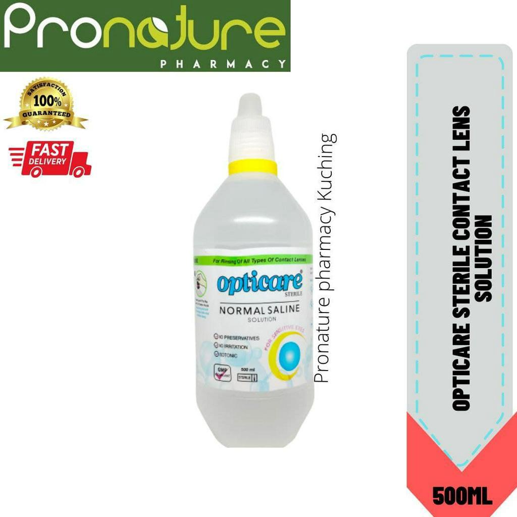 OPTICARE STERILE CONTACT LENS SOLUTION 500 | Shopee Malaysia