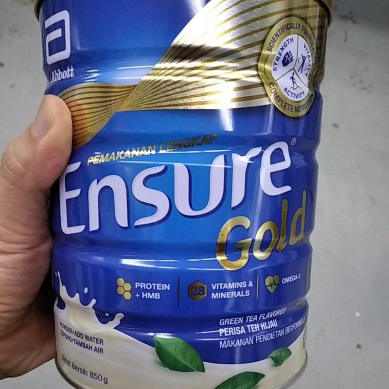 Ensure Gold Green Tea 850g exp 05/21 | Shopee Malaysia
