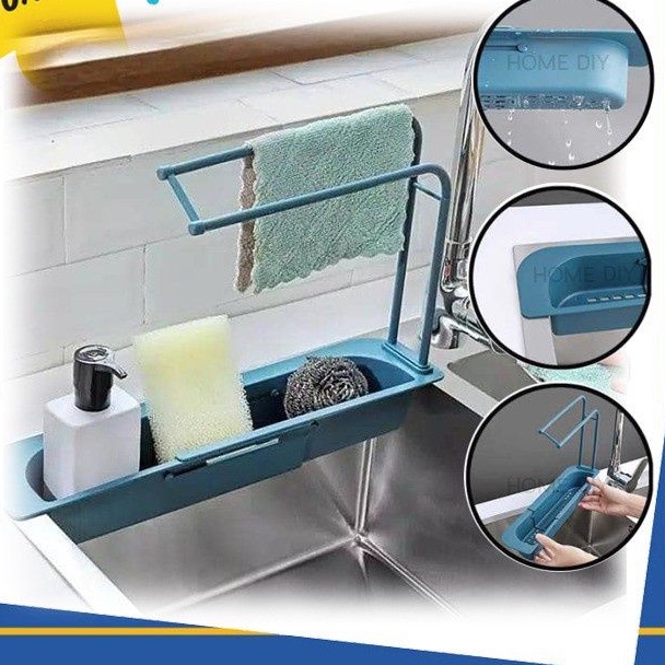 Ready Stok - Tempat Letak Barang Sinki Kain Buruk Sponge Lebih Teratur ...