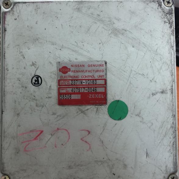 ENGINE ECU NISSAN ZD30 2371M-VG183 (COMPUTER BOX – USED ORIGINAL ...