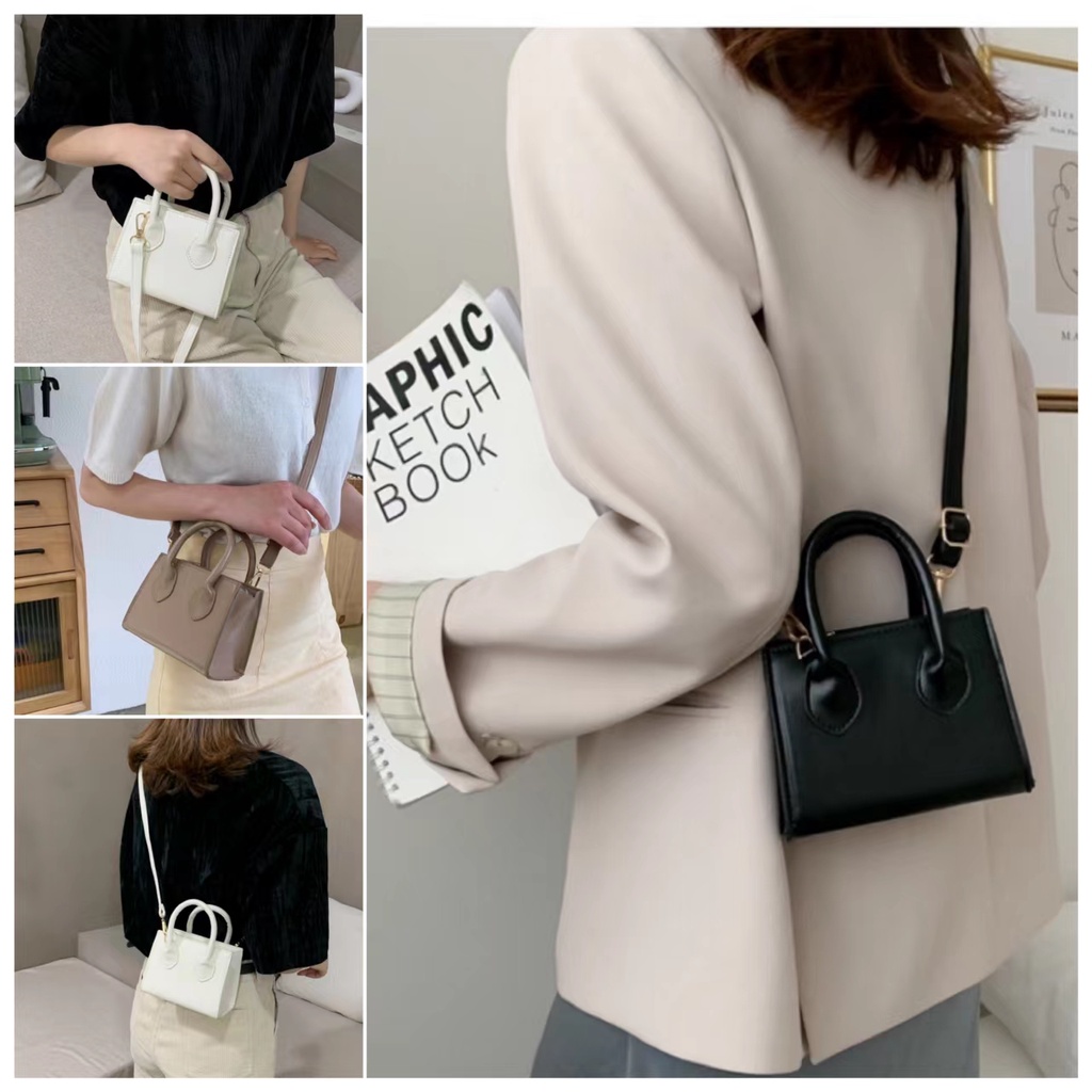 PSB_ TOP HANDLE HANDBAG terkini mini CROSSBODY WOMEN BAG retro BEG ...