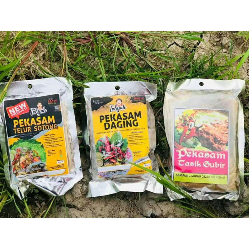 PEKASAM TOKYAH | PEKASAM DAGING | PEKASAM IKAN | PEKASAM TELUR SOTONG ...
