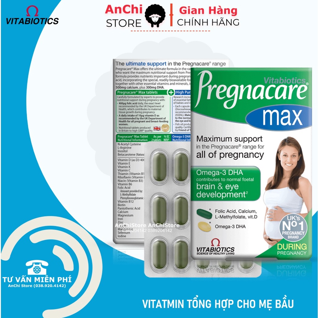Pregnacare Max Pregnancy Multivitamin helps pregnant women stay healthy ...