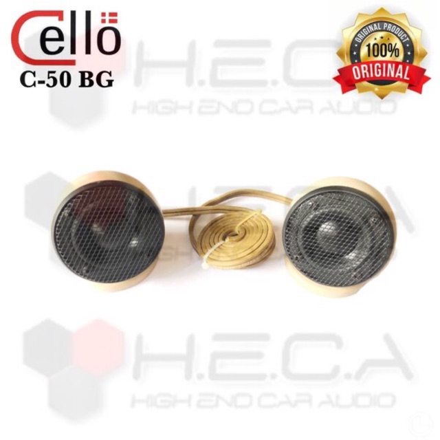 Cello C-50 BG Tweeter Speaker C50 Full Range Car Audio Fullrange ...