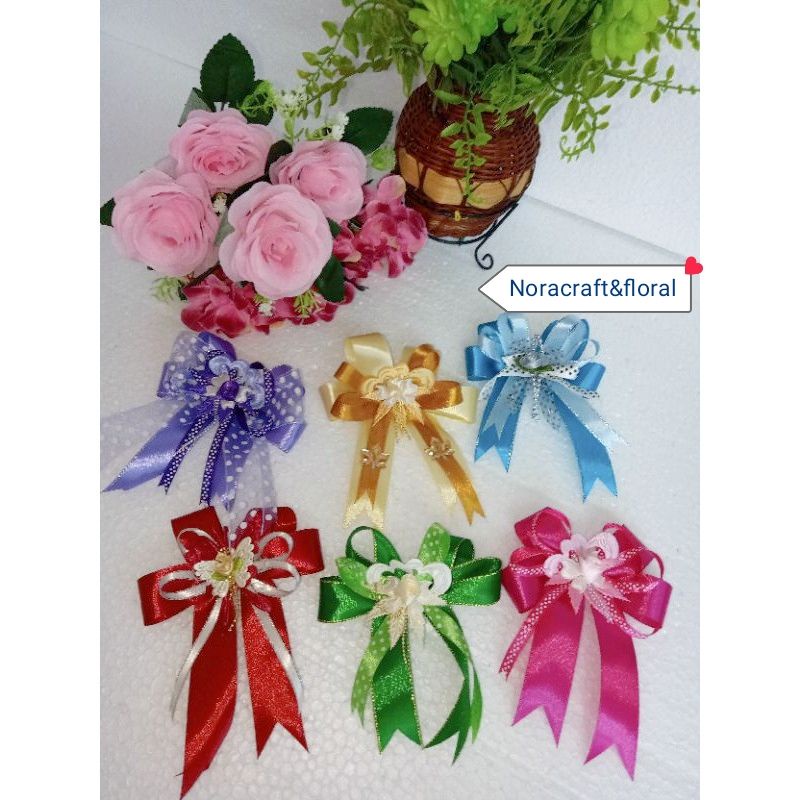 ribbon ready made/ribbon/ribbon hantaran/ribbon siap/riben | Shopee ...