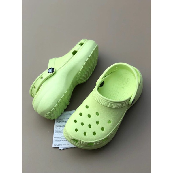 Rare Sandals Crocs Classic platform clog Original Girls Women bone ...